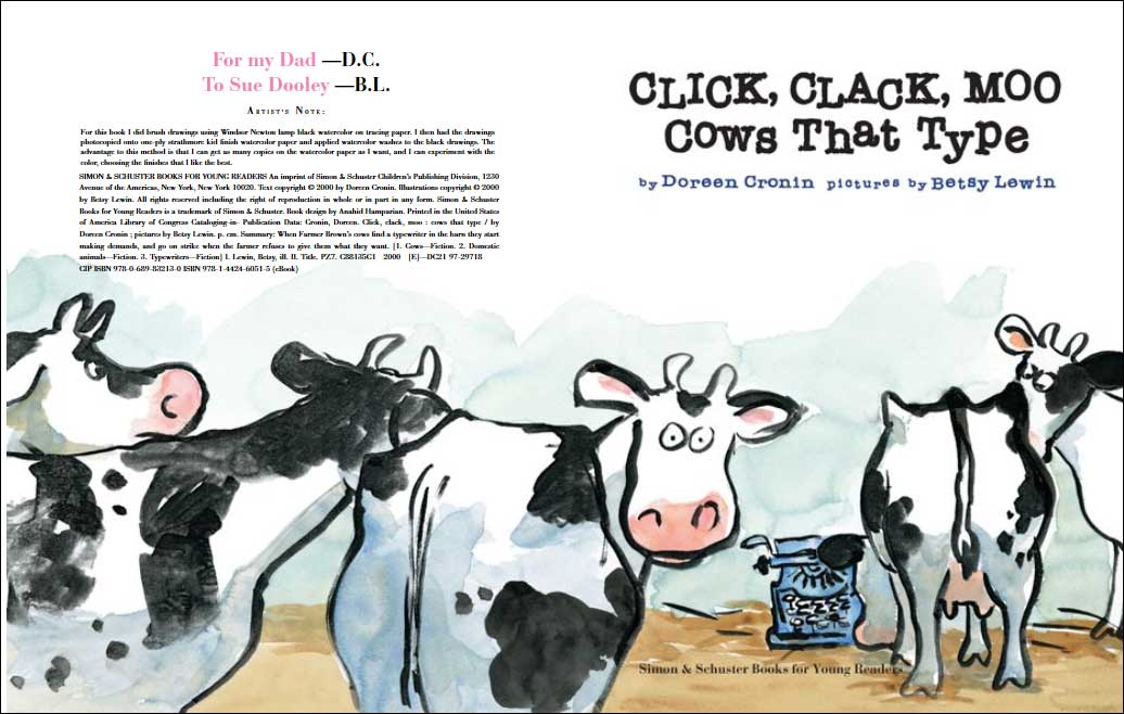 Click Clack Moo Cows That Type